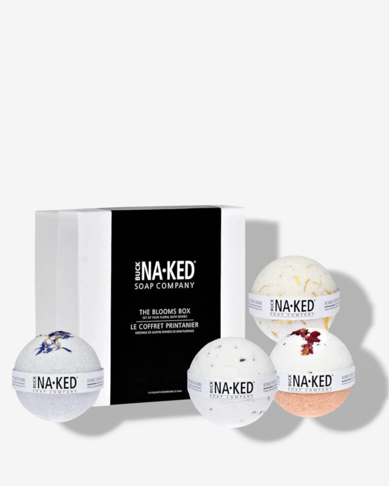 The Blooms Box | Floral Bath Bomb Set for a Luxurious, Relaxing Soak ...